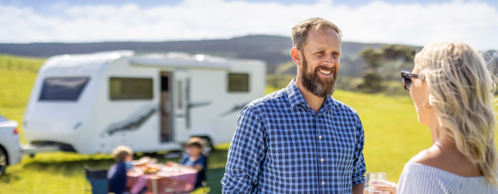 Living in a motorhome or caravan